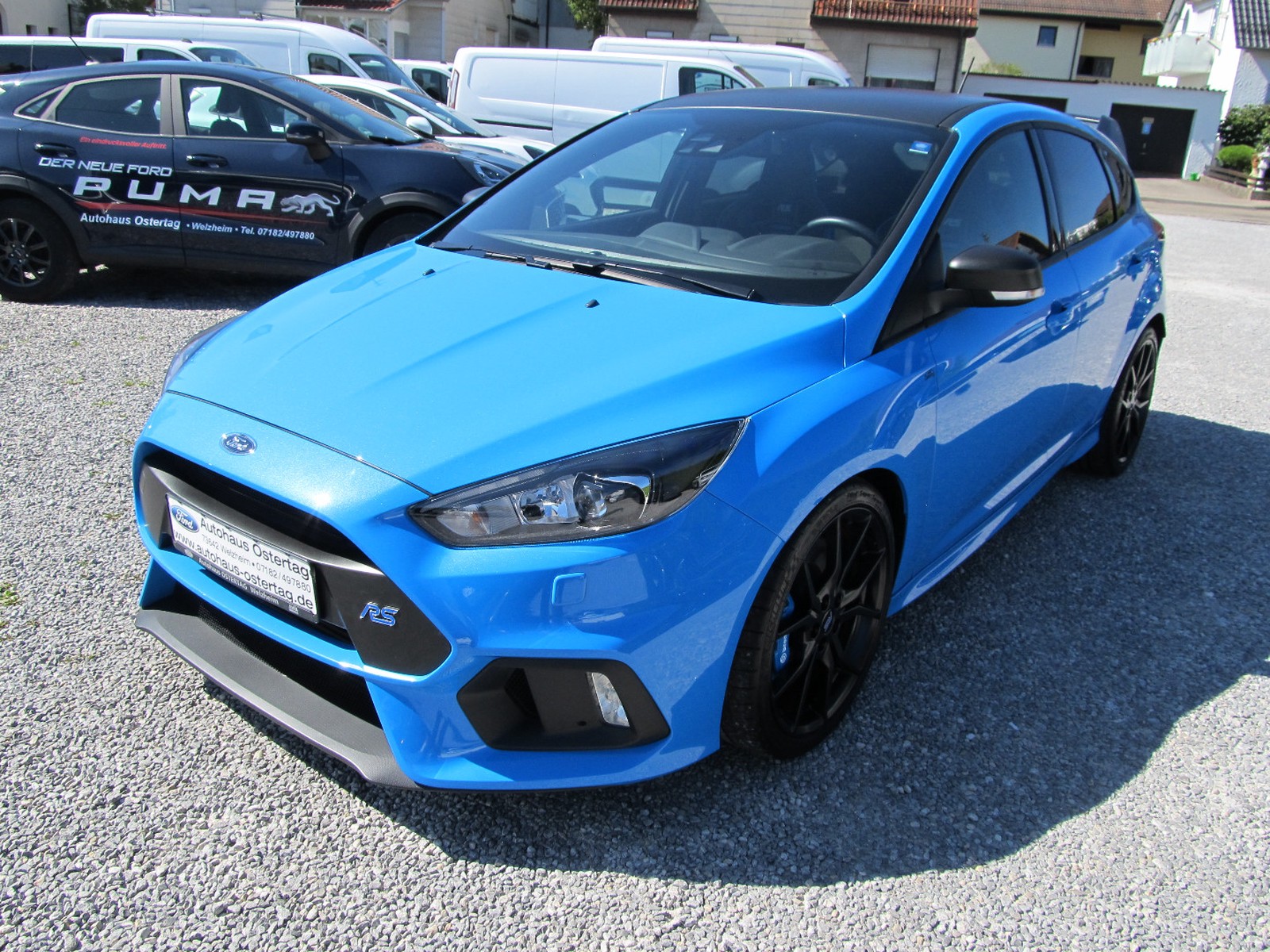 Ford Focus RS Blue&Black 2.3 4x4 HJS Easy-Driver-P. Komfort-P ...