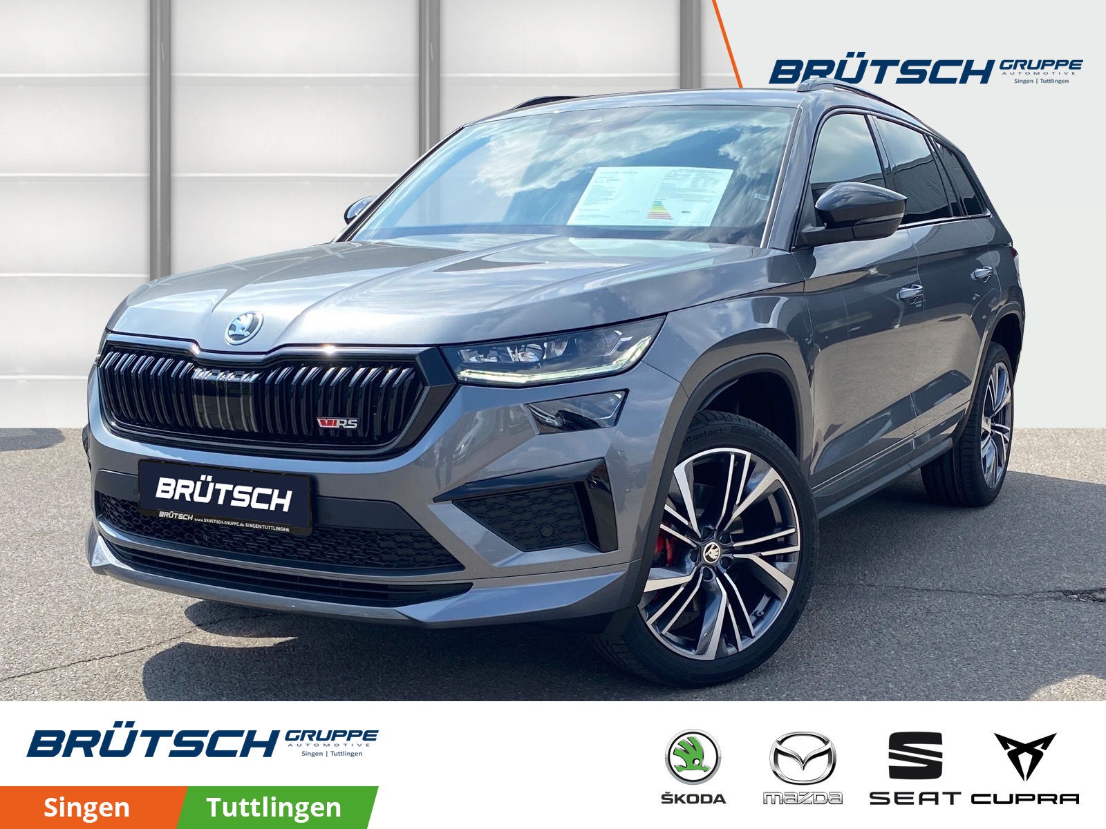 Skoda Kodiaq RS 2.0 TSI DSG 4x4 20 Zoll Ignite / AHK / Standheizung neu ...