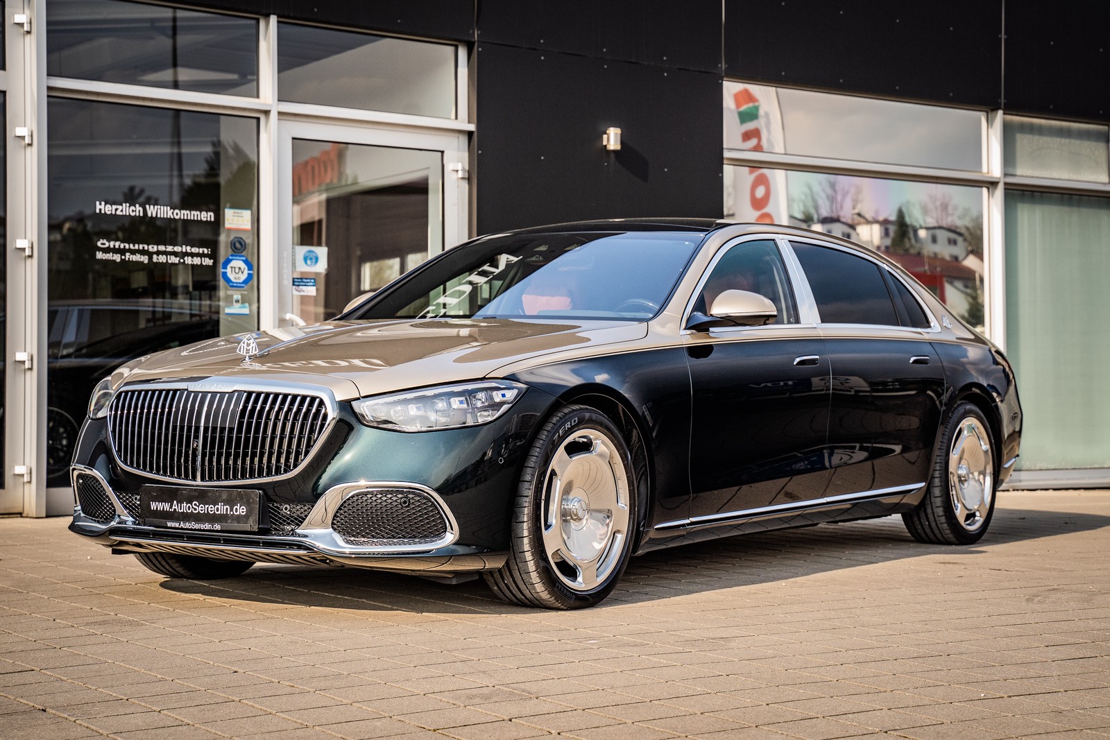 Mercedes-Benz S 580 S580 4M MAYBACH GREEN GOLD DUOTONE 4D neu kaufen in ...