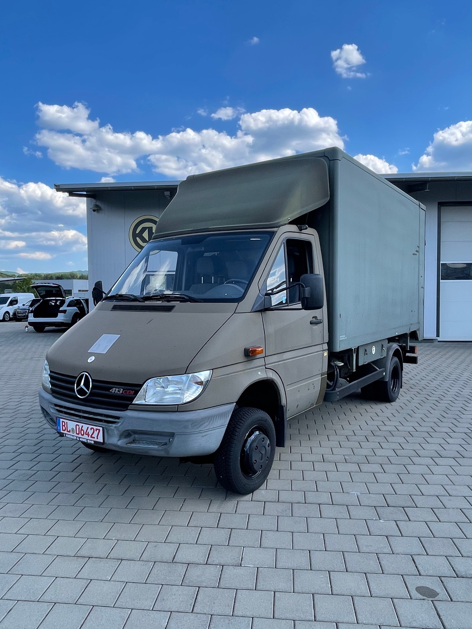 Mercedes-Benz Sprinter Pritsche used buy in Hechingen - Int.Nr ...