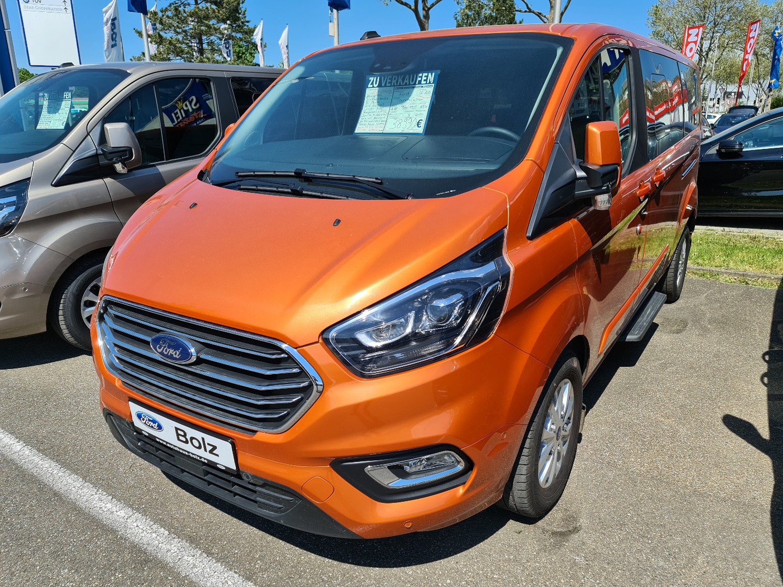 Ford Tourneo Custom Titanium X Jahreswagen kaufen in Böblingen - Int.Nr ...