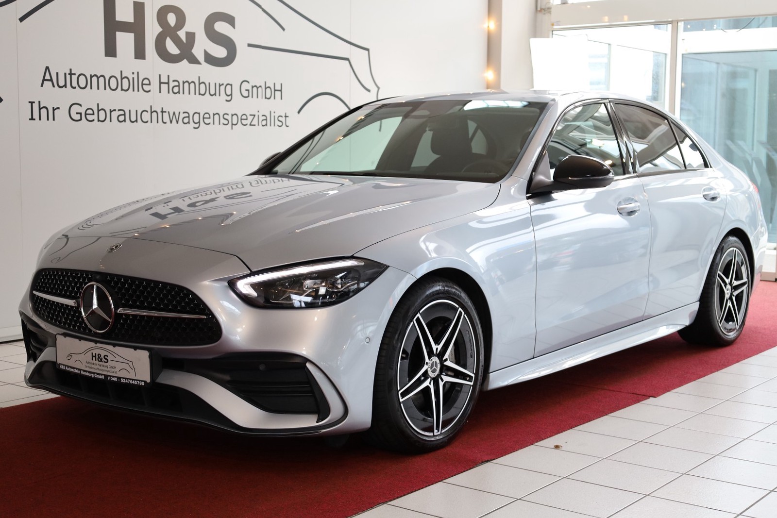 Mercedes-Benz C 220 d 9G-TRONIC AMG Line*NIGHT-Paket gebraucht kaufen ...